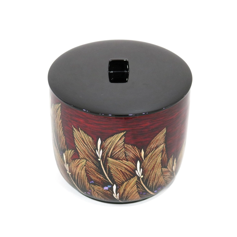 Water Jar with Design in Makie "Shine of the Morning Sun" (Yuji Okado ...